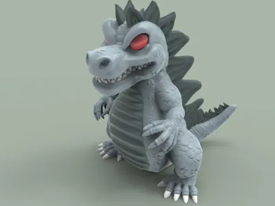 Godzilla by dreampaint92 - MakerWorld