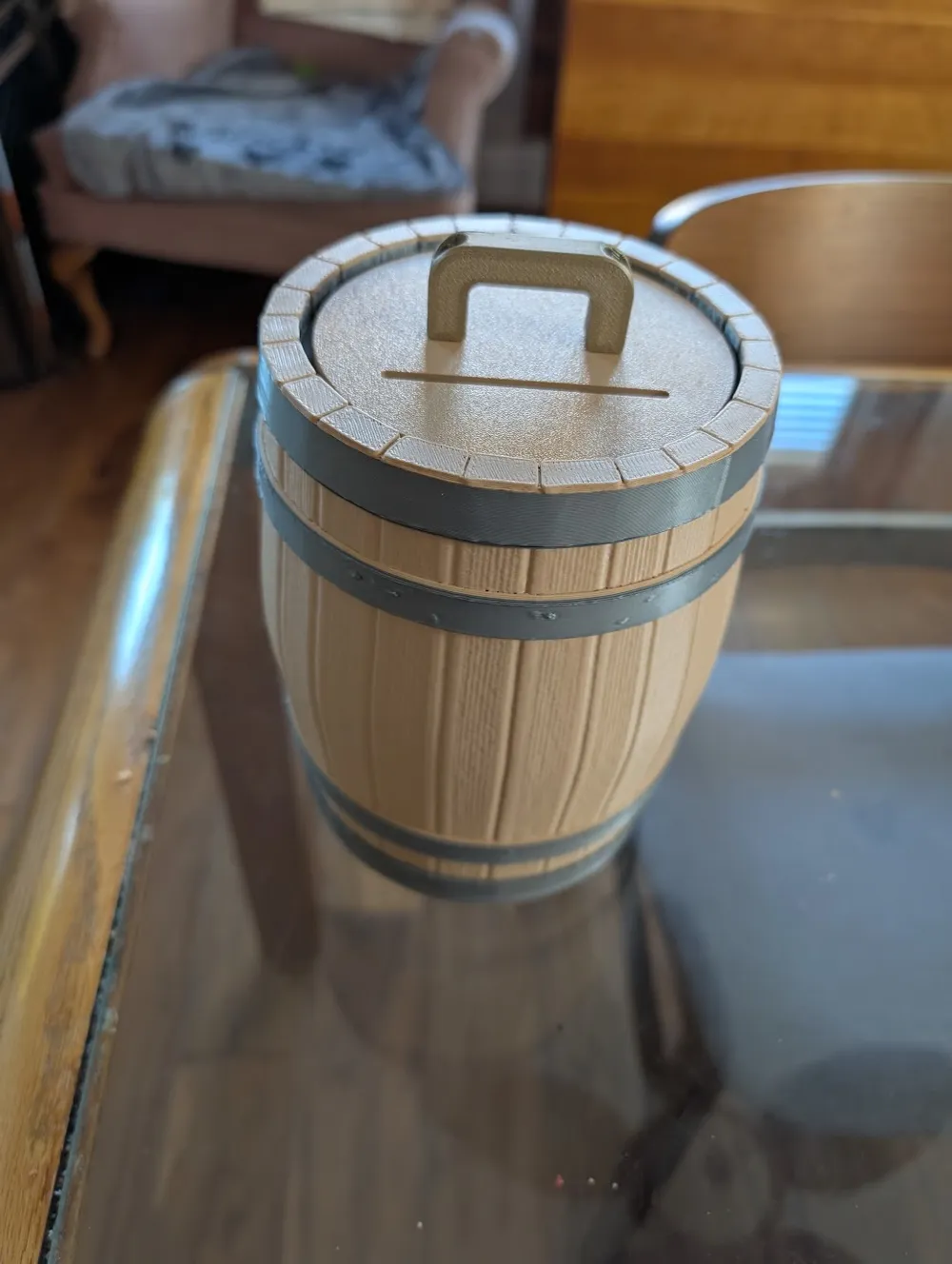 Beer/ Wine keg storage / bank - Free 3D Print Model - MakerWorld