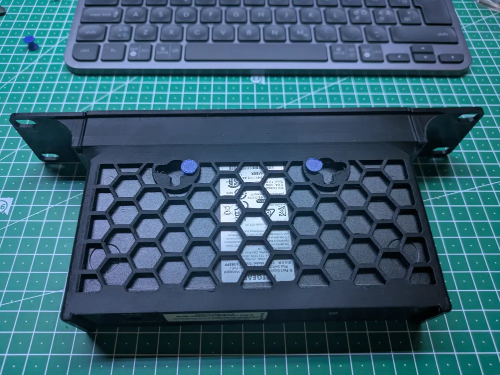 10" Rack mount for Netgear GS308 Switches -A1 mini by The Tech Dane ...