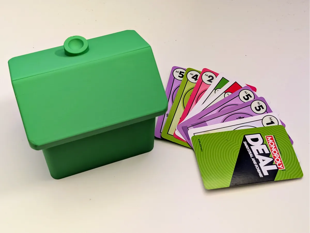 Monopoly Deal Card Box - Monopoly House Case - Free 3D Print Model ...