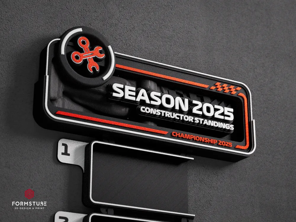 "Team standings" / Modular ranking system cover by Formstube MakerWorld ...