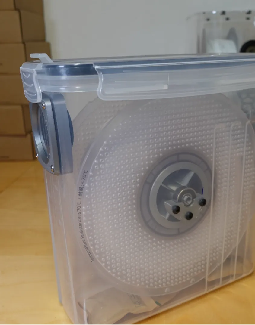 Sealed Filament Dry Box w. Bearings and Hygrometer by jandansino ...