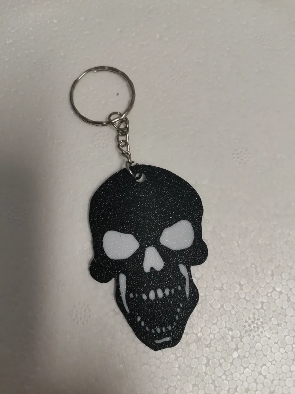 Skull multicolor keychain by BT3D printing - MakerWorld