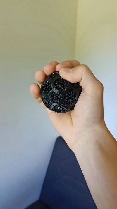 Flexi Airless TPU Ball - Free 3D Print Model - MakerWorld