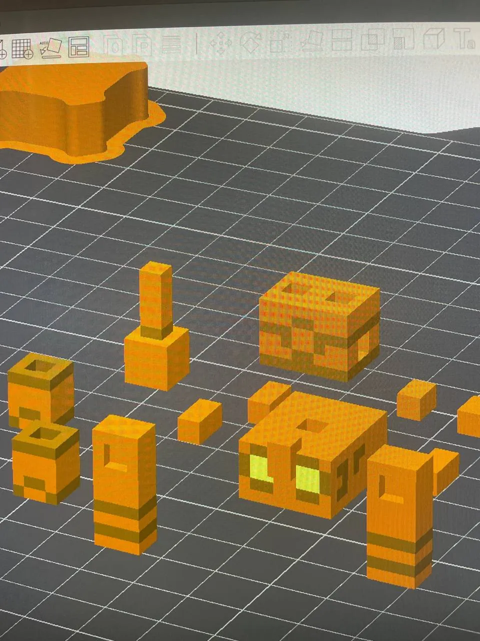 Minecraft Copper Golem Figurine - Free 3D Print Model - MakerWorld