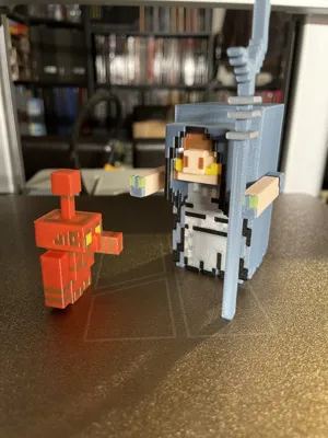 Minecraft Copper Golem Figurine - Free 3D Print Model - MakerWorld