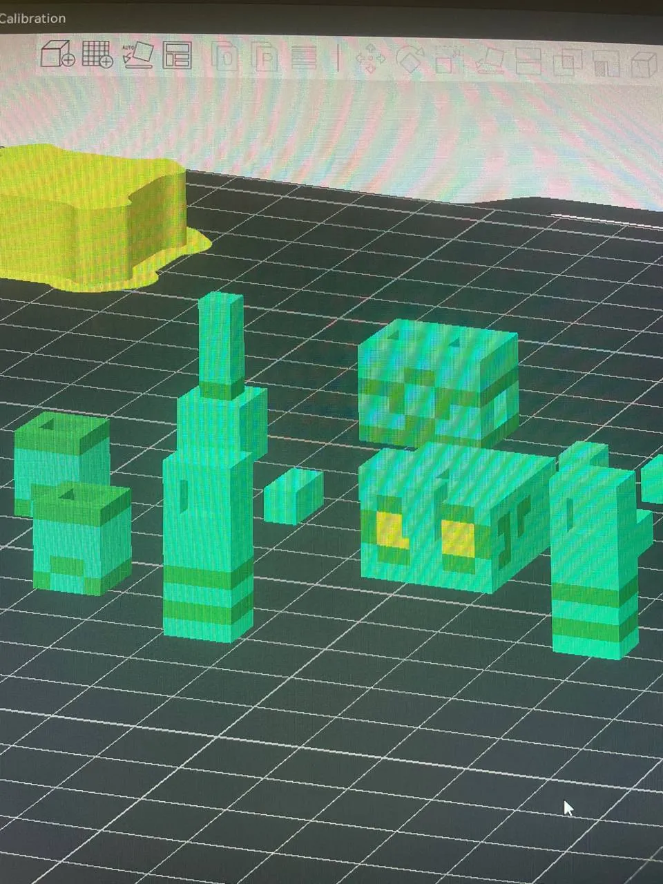 Minecraft Copper Golem Figurine - Free 3D Print Model - MakerWorld