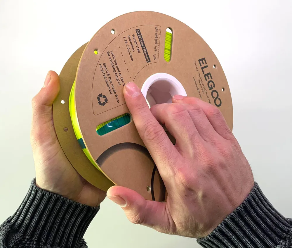 Elegoo Cardboard Spool Sides for Bambu Refill - Free 3D Print Model ...