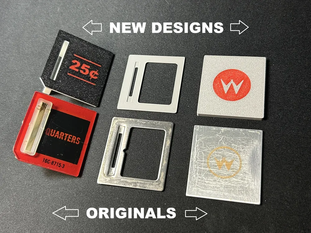 Williams Arcade / Pinball Coin Door - Coin Slot by Saltpetre MakerWorld ...
