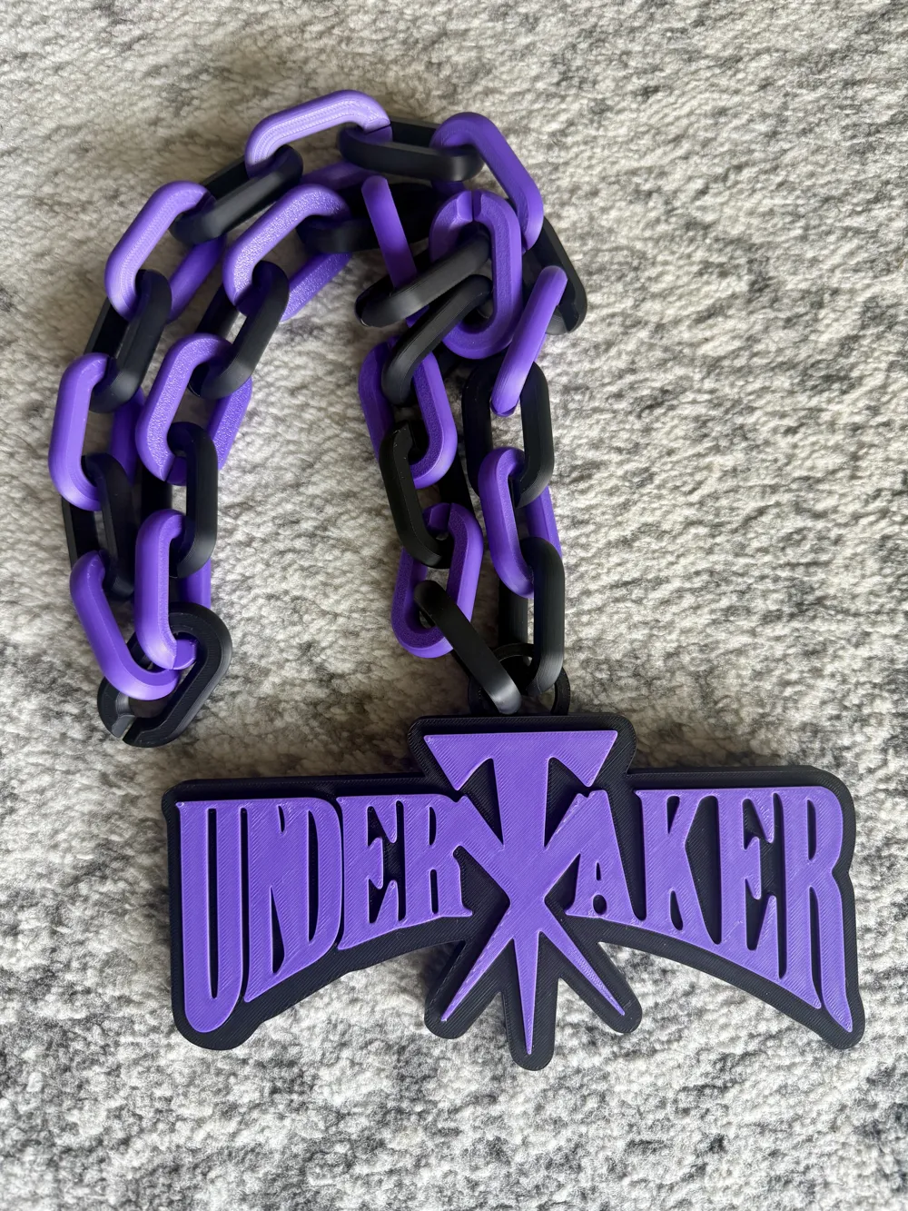 WWE Undertaker logo chain / sign by CTK 3D Printing MakerWorld ...