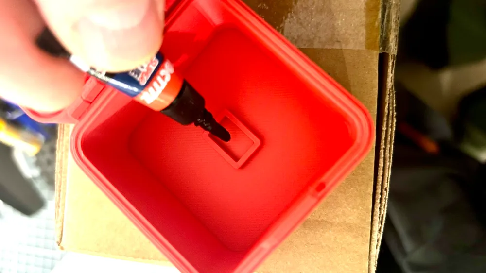 Middle Finger Gift Box with print in place hinge! by JB Designs ...