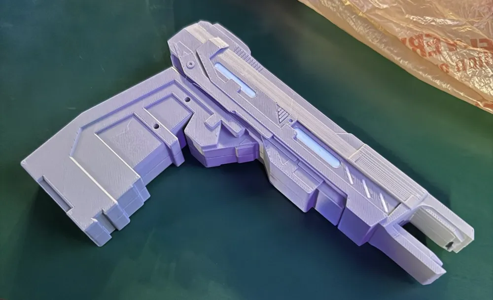 Shadow the Hedgehog Pistol - Sonic 3 by Karlee Hanson-Clayton ...