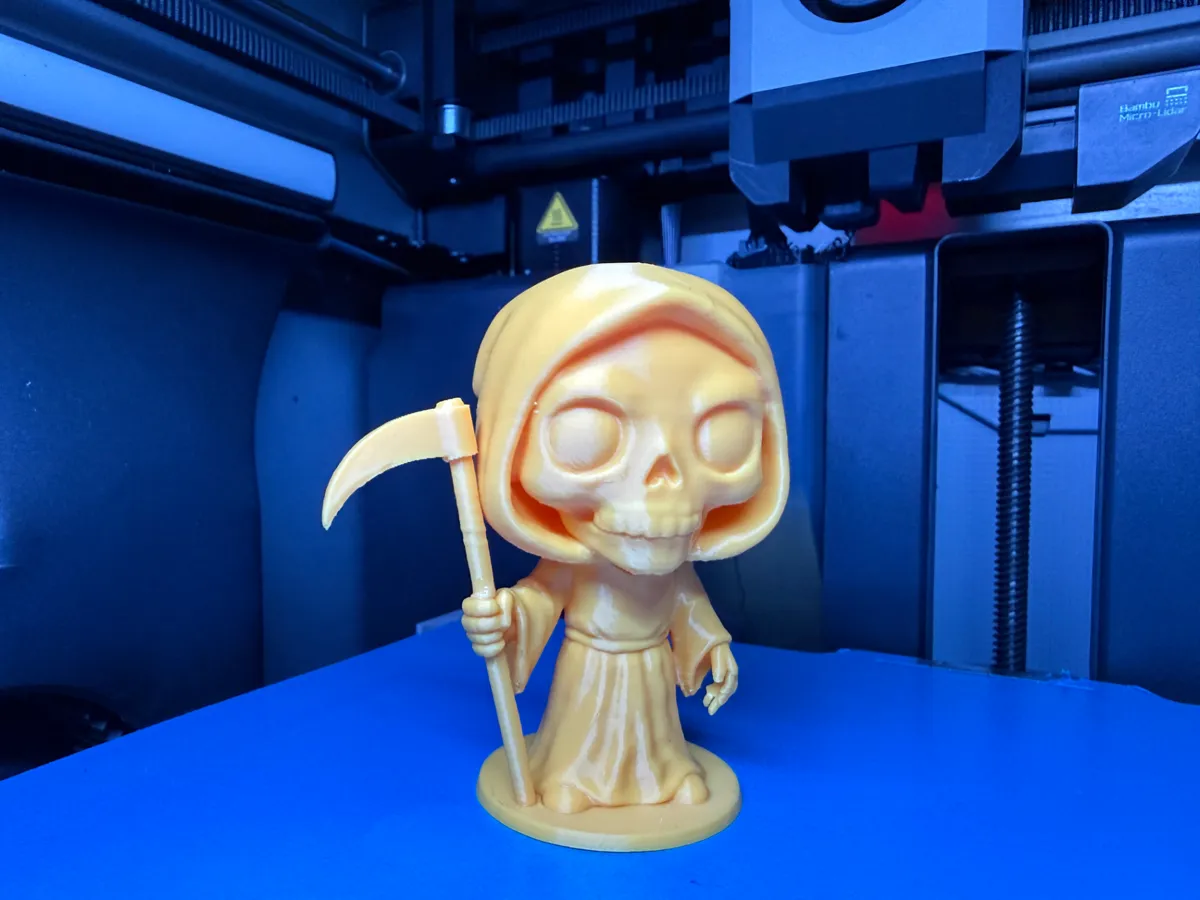 Little Reaper Skull of Death Halloween Figurine by 3DPOINTWORLD ...