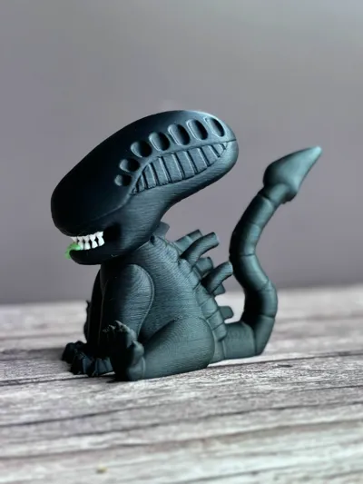 Chibi Xenomorph Figures by sugarpaws3d MakerWorld: Download Free 3D Models