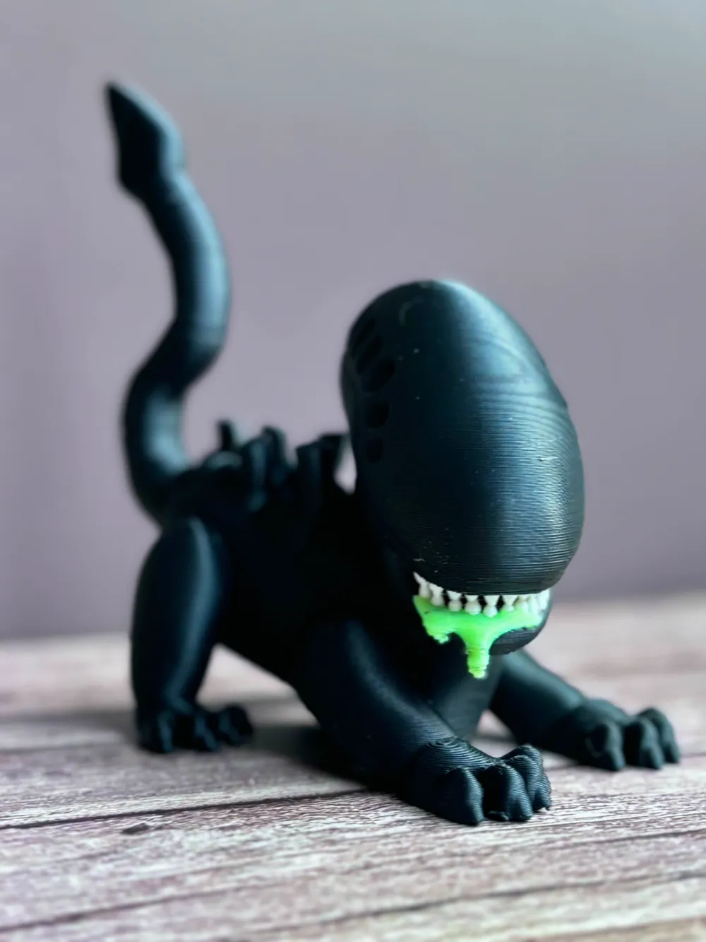 Chibi Xenomorph Figures - Free 3D Print Model - MakerWorld