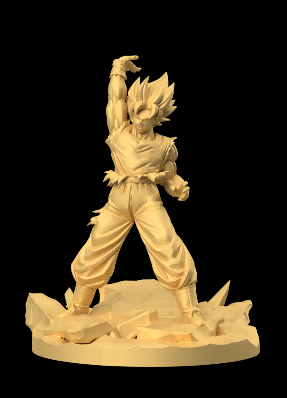 Dragonball Son Goku Figur Figure Sculptur Model by Tobi - MakerWorld