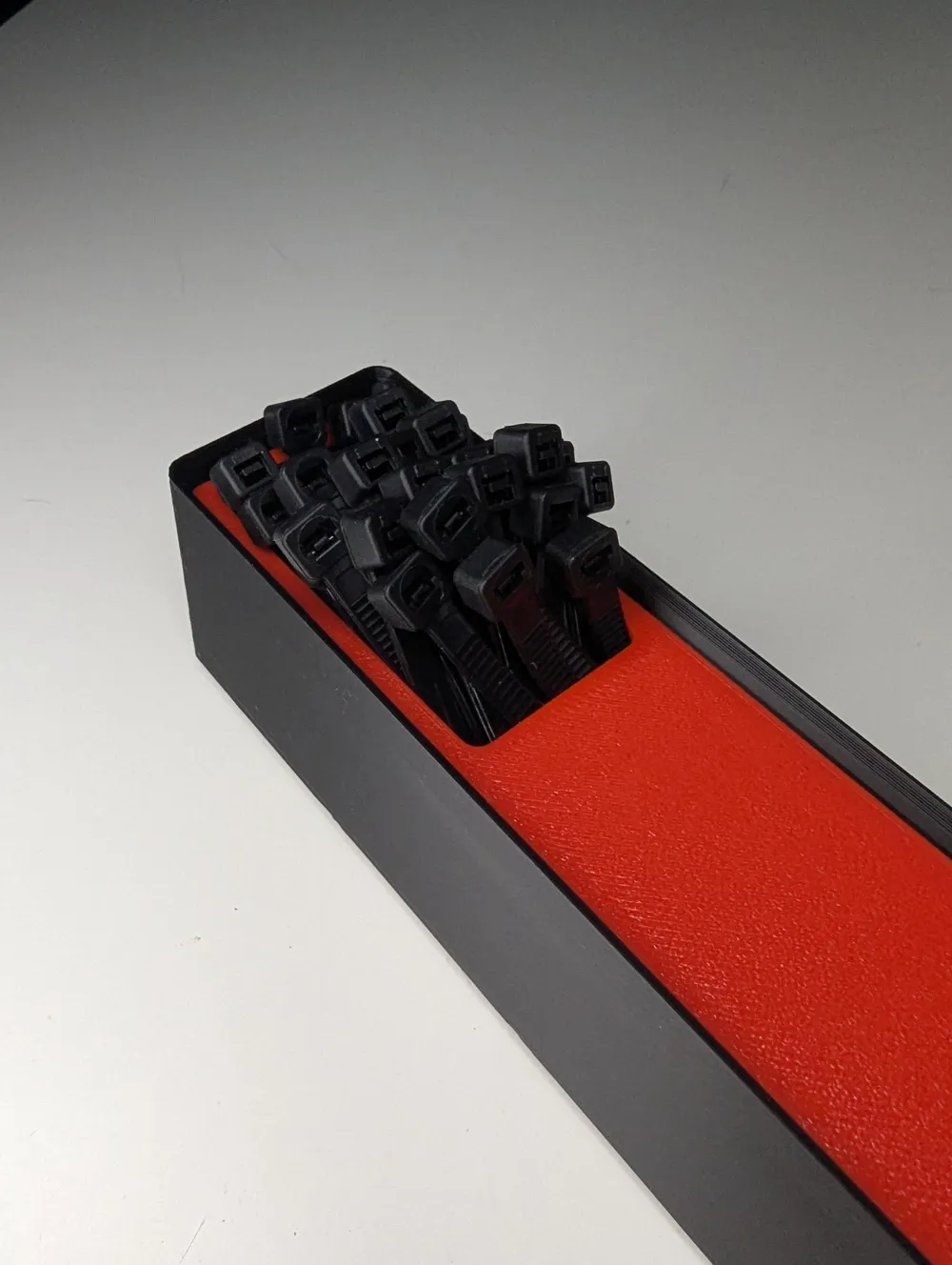 Cable tie organizer Gridfinity - Free 3D Print Model - MakerWorld
