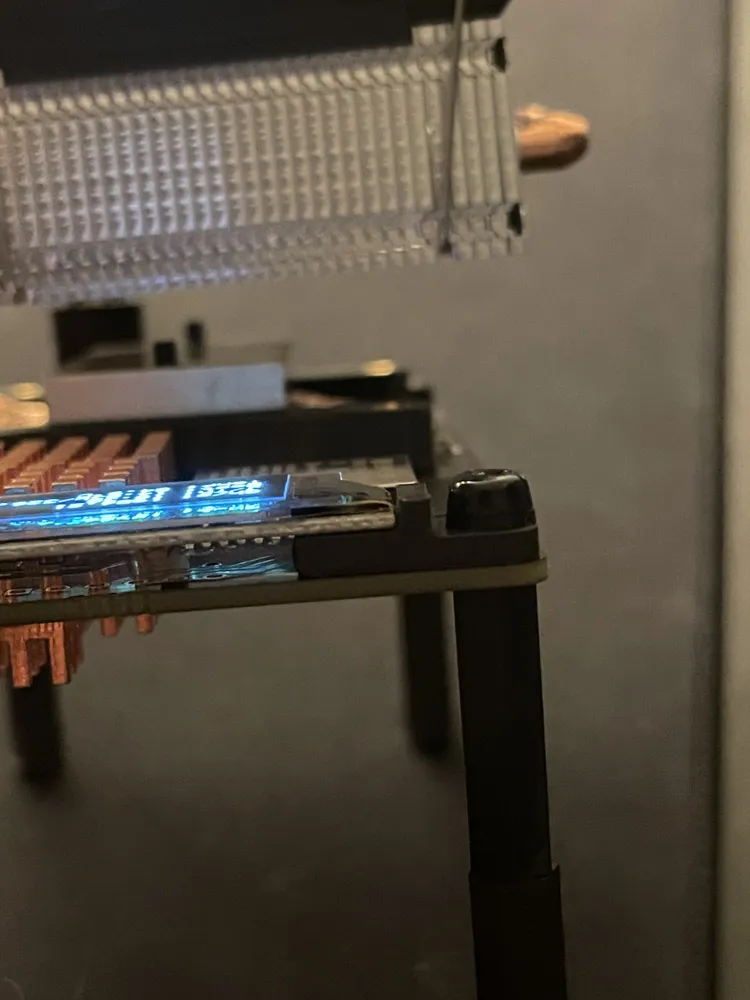 Bitaxe Gamma Screen Mount - Free 3D Print Model - MakerWorld