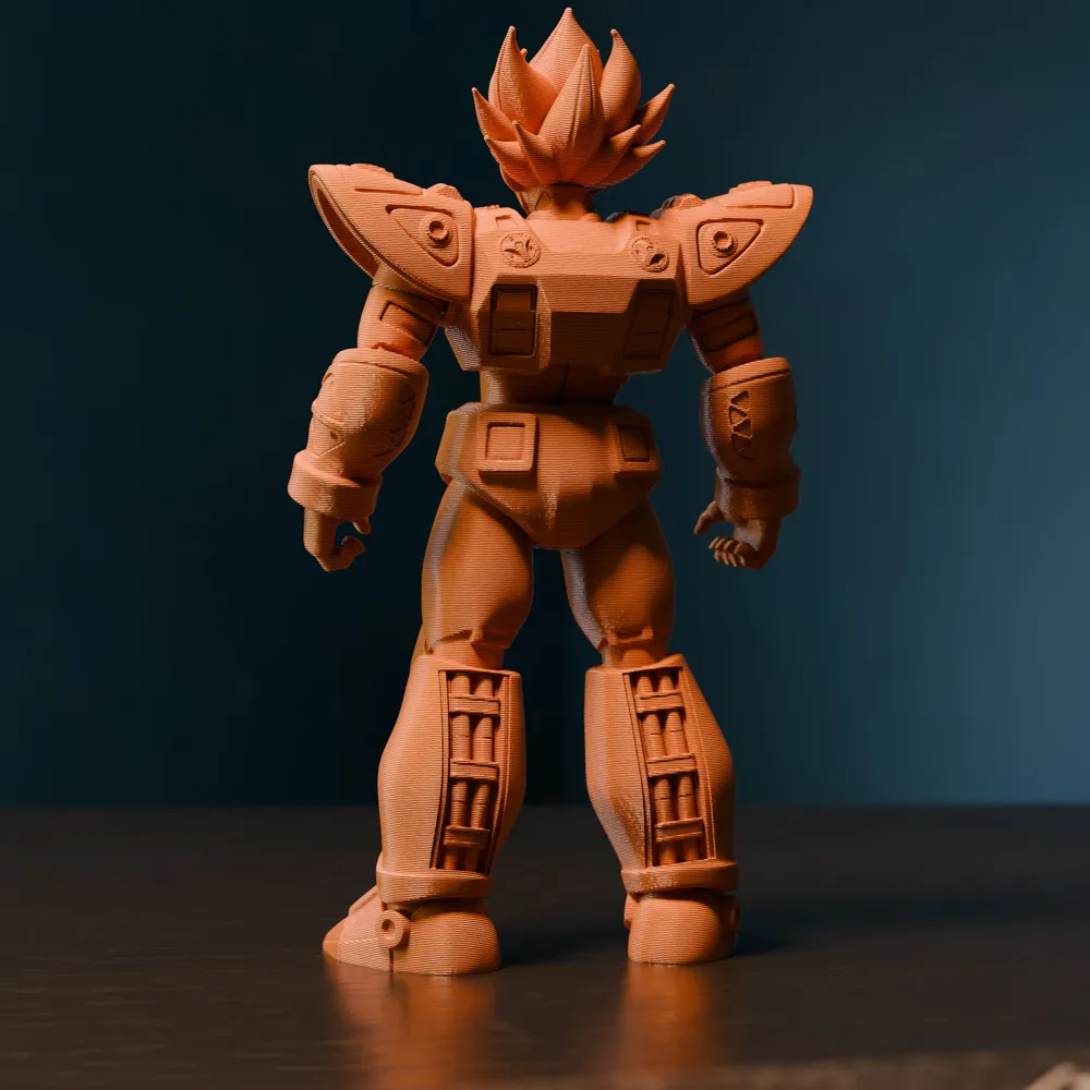 Mecha Goku by TheLightning MakerWorld: Download Free 3D Models