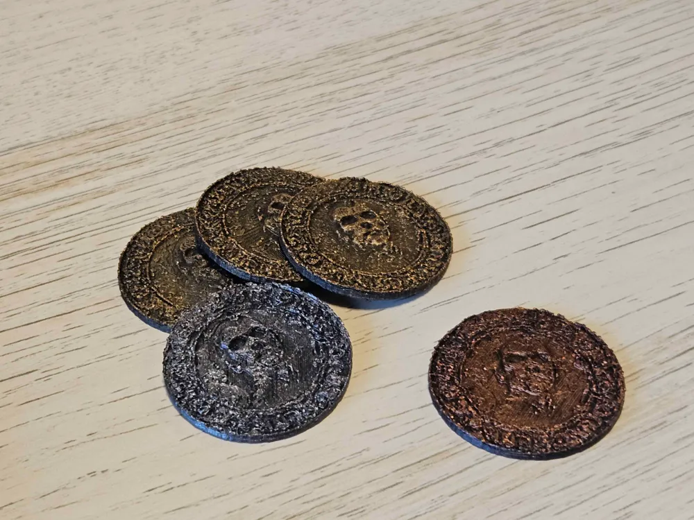 Coins of Strahd by Yandalf MakerWorld: Download Free 3D Models