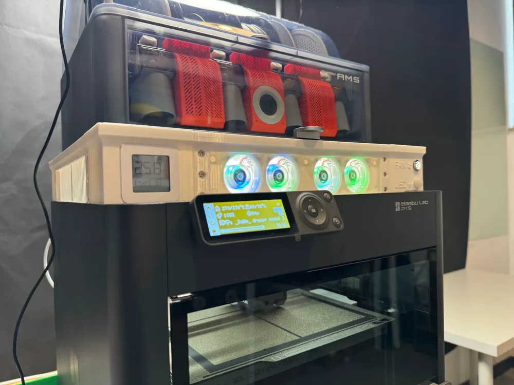 P1S/X1C automatically adjusts lights & fans by 熊熊 MakerWorld: Download ...