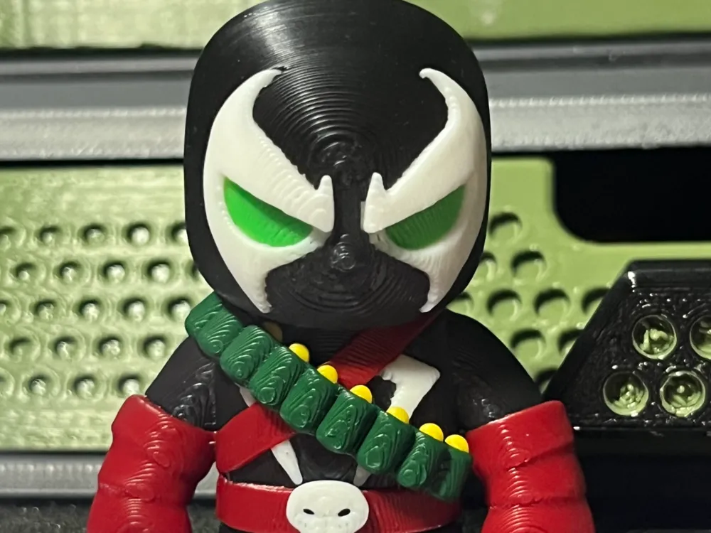 Articulated Chibi Commando Spawn - Free 3D Print Model - MakerWorld