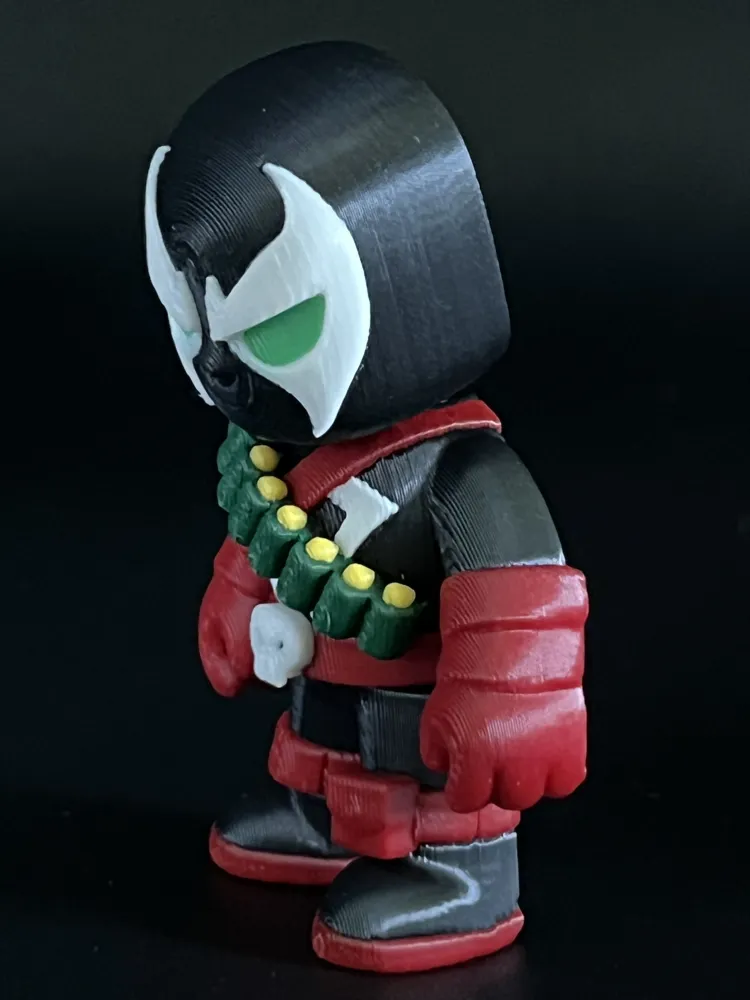 Articulated Chibi Commando Spawn - Free 3D Print Model - MakerWorld