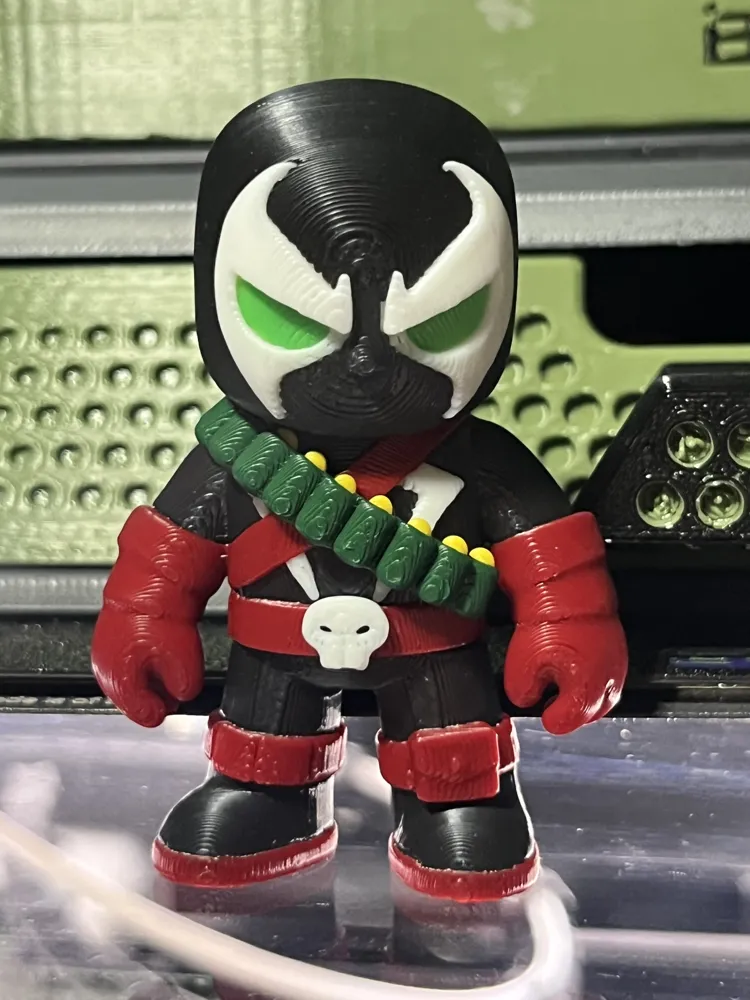 Articulated Chibi Commando Spawn - Free 3D Print Model - MakerWorld