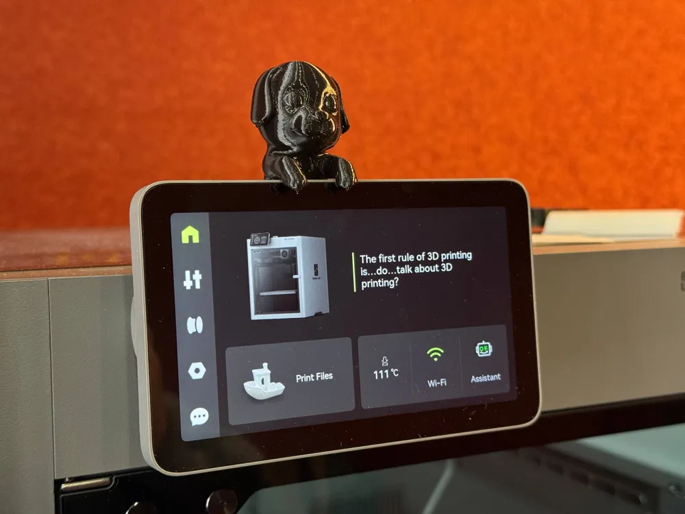 Dog monitor buddy - Free 3D Print Model - MakerWorld