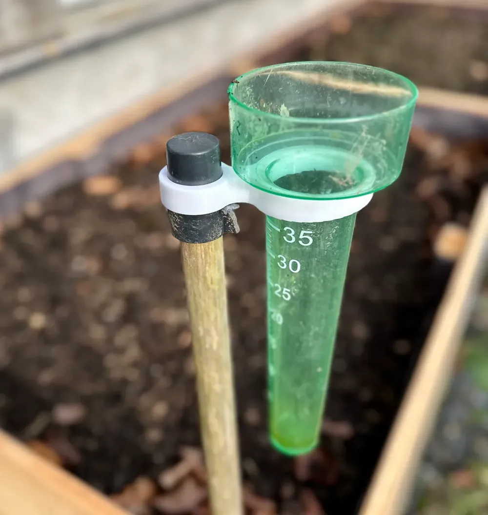 Replacement Holder for Rain Gauge (Slip-On) - Free 3D Print Model ...