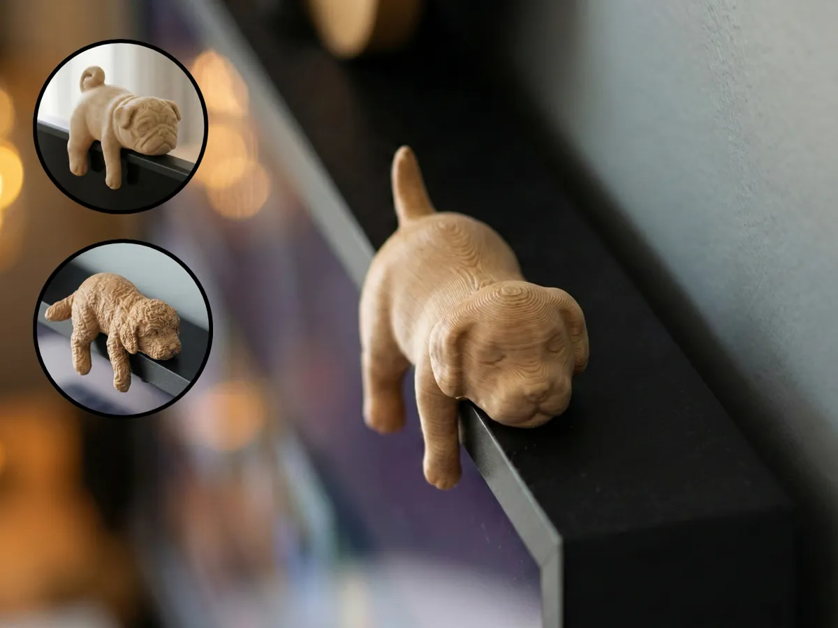 Man's Best Monitor Friend - Free 3D Print Model - MakerWorld