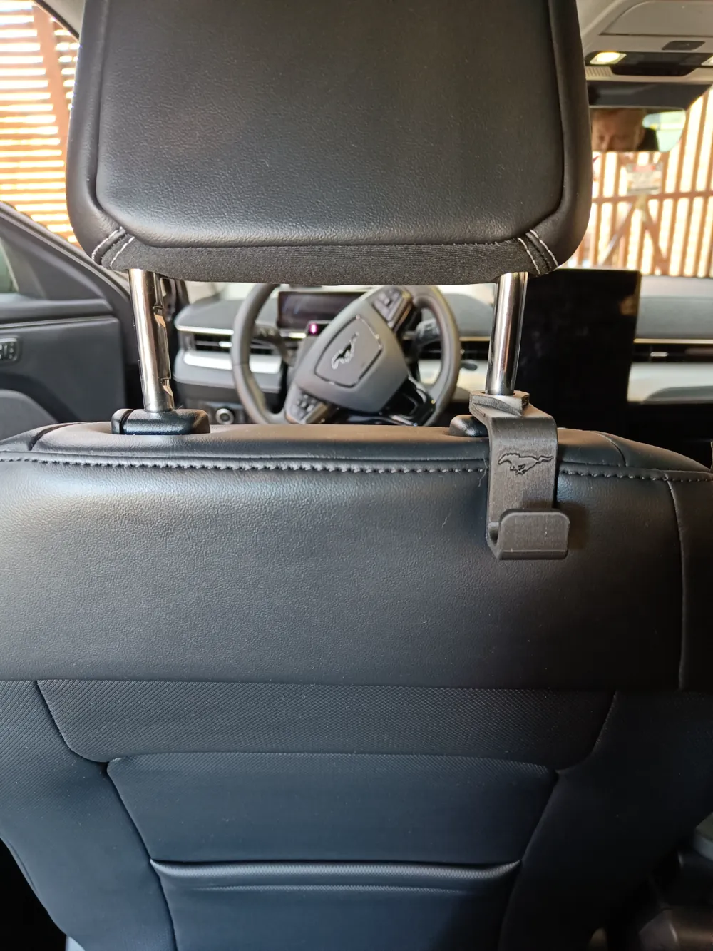 Headrest Hook - Ford Mustang Mach-E - Free 3D Print Model - MakerWorld
