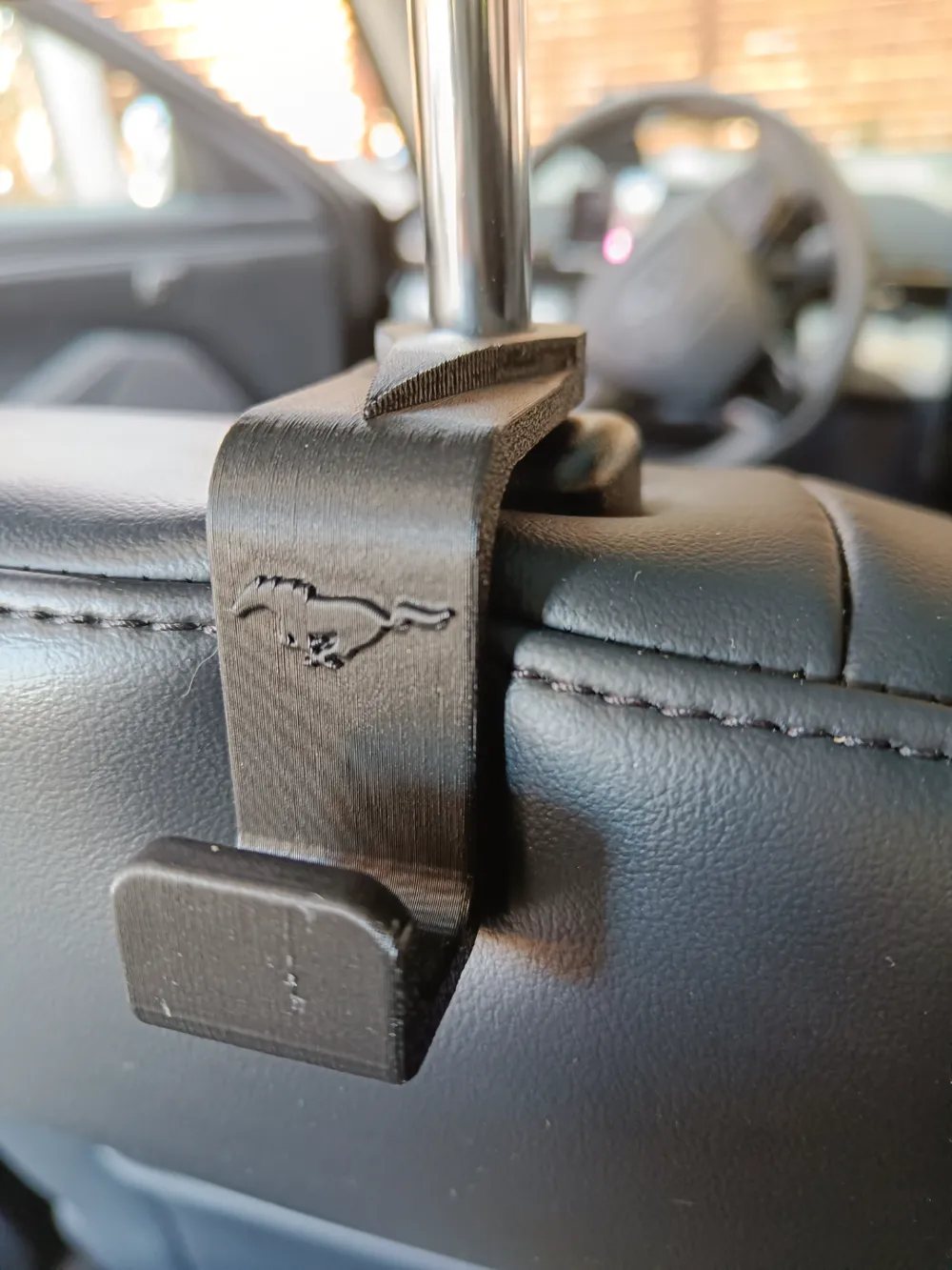 Headrest Hook - Ford Mustang Mach-E - Free 3D Print Model - MakerWorld