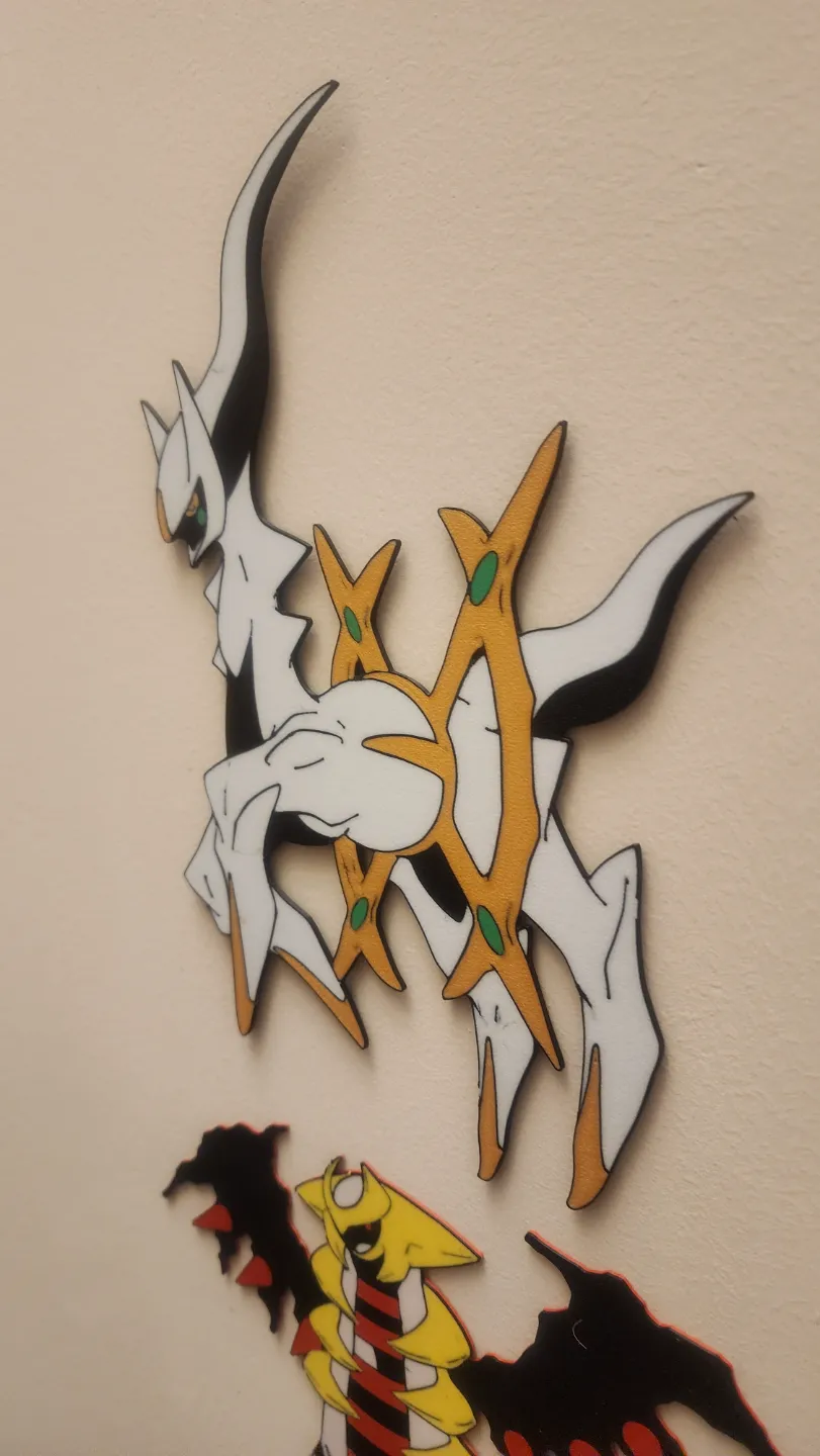 Arceus 2D Wall Art by Mech3D - MakerWorld