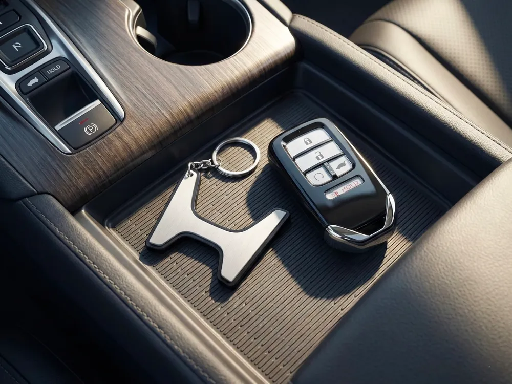 New Honda 2027 Logo Keychain (Official Hybrid/EV) - Free 3D Print Model ...