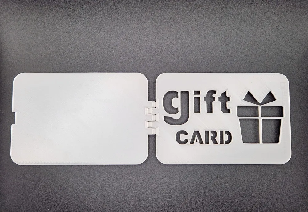 Gift Card - Free 3D Print Model - MakerWorld