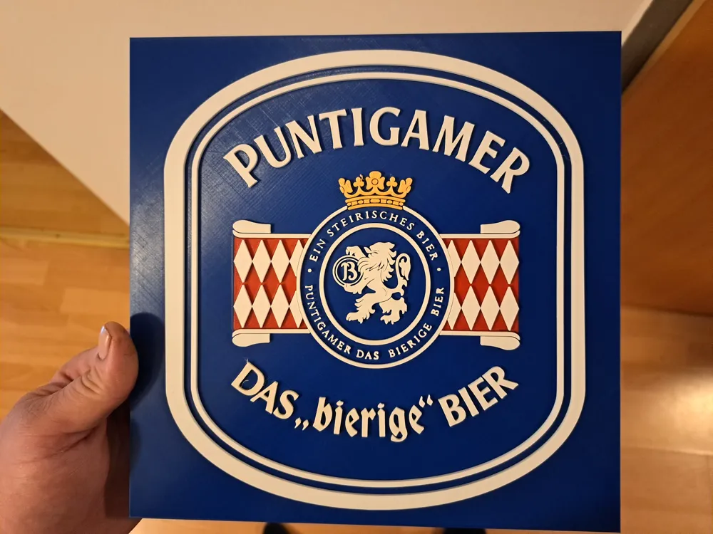 Puntigamer Logo by Steinherkules MakerWorld: Download Free 3D Models