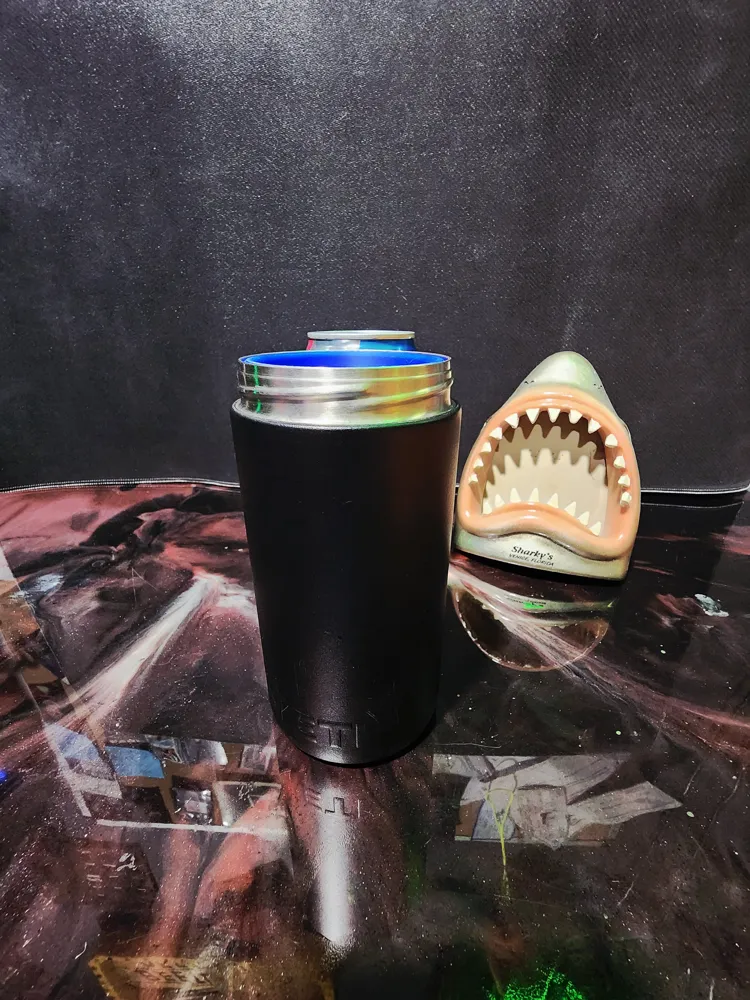 Yeti Rambler 16oz Colster Slim Can Adapter - Free 3D Print Model ...