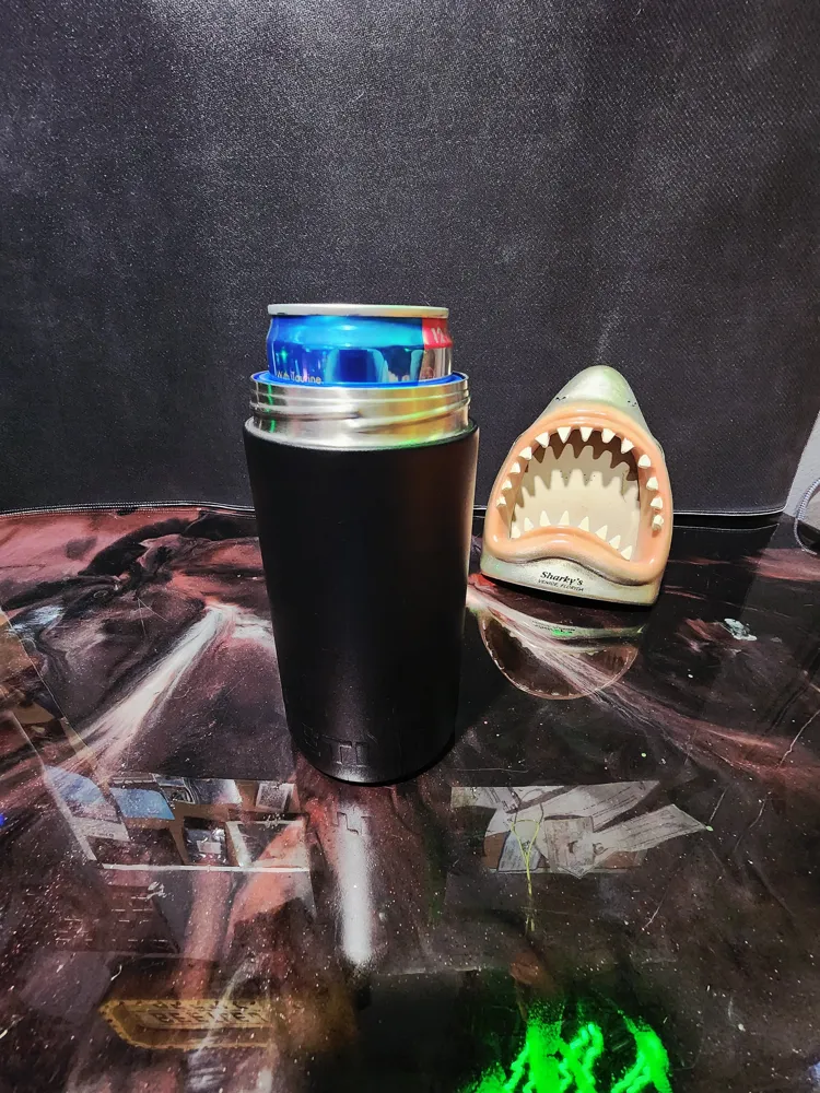 Yeti Rambler 16oz Colster Slim Can Adapter - Free 3D Print Model ...