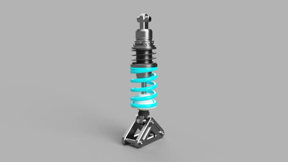 Coil Over Desk Light - Free 3D Print Model - MakerWorld