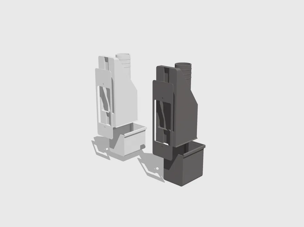 Bambu Lab P2S/P1/X1/H2 Series Bambu Poop Exhaust Bin - Free 3D Print ...