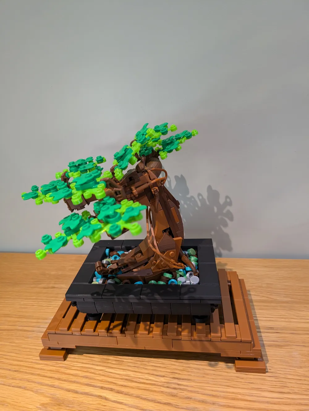 150% Scale Brick Bonsai Tree - Free 3D Print Model - MakerWorld