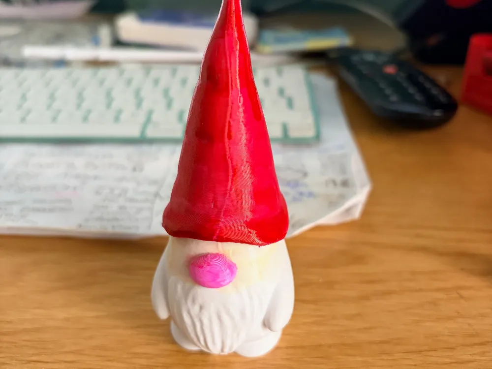 Christmas Gnome Clicker - Free 3D Print Model - MakerWorld