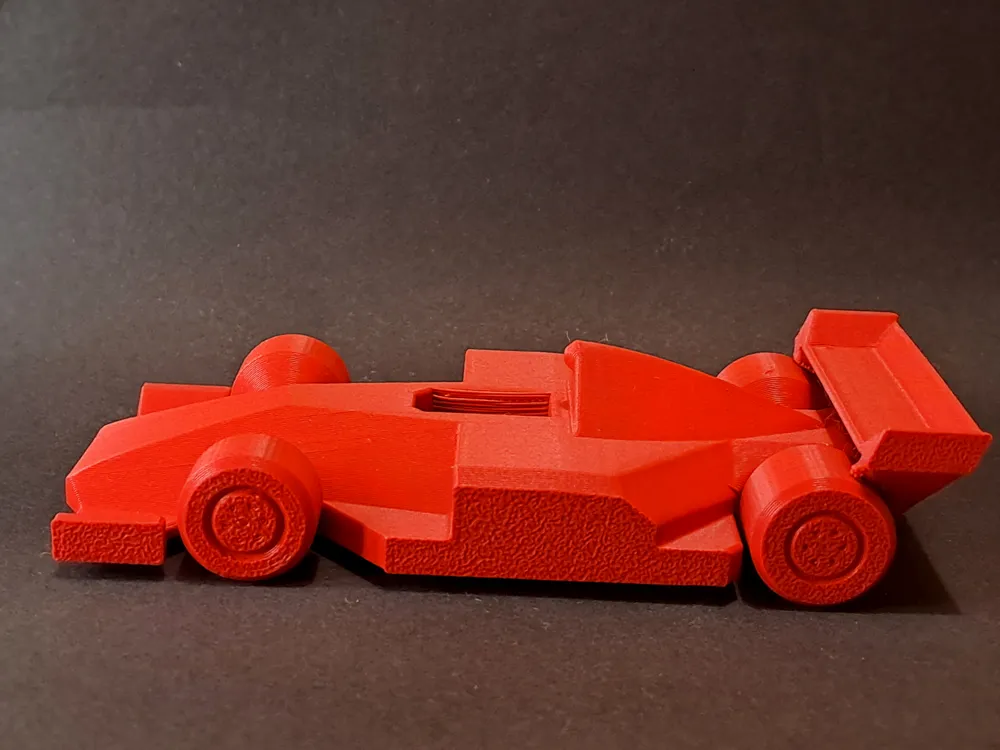 Print-in-Place Race Car with Spinning Wheels - Free 3D Print Model ...