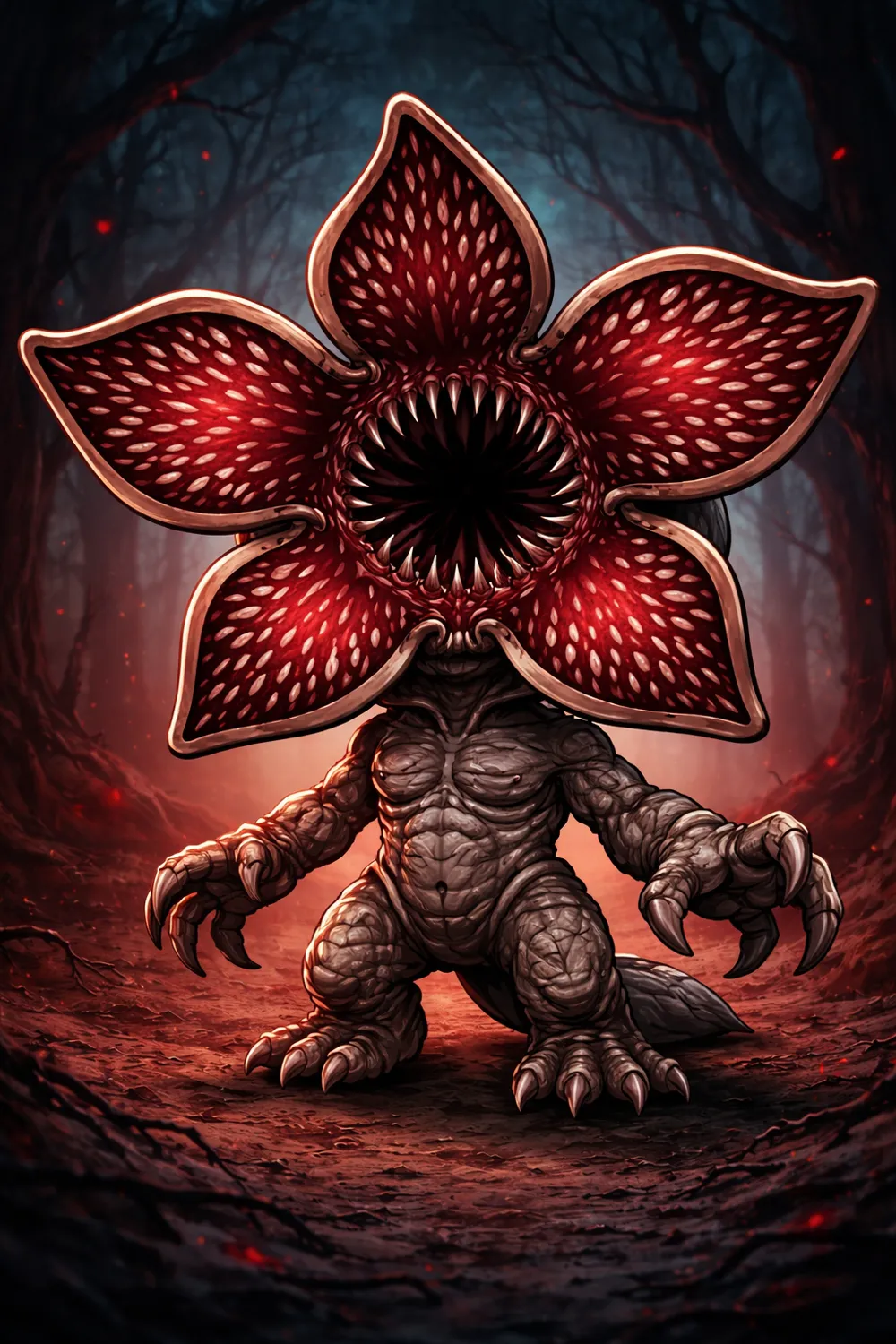 Demogorgon Chibi Stranger Things - Modello di stampa 3D gratuito ...