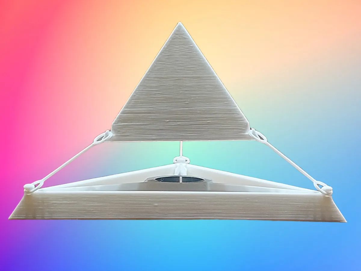 Floating Pyramid – Magnetic Levitation by Oli🇨🇭 MakerWorld: Download ...