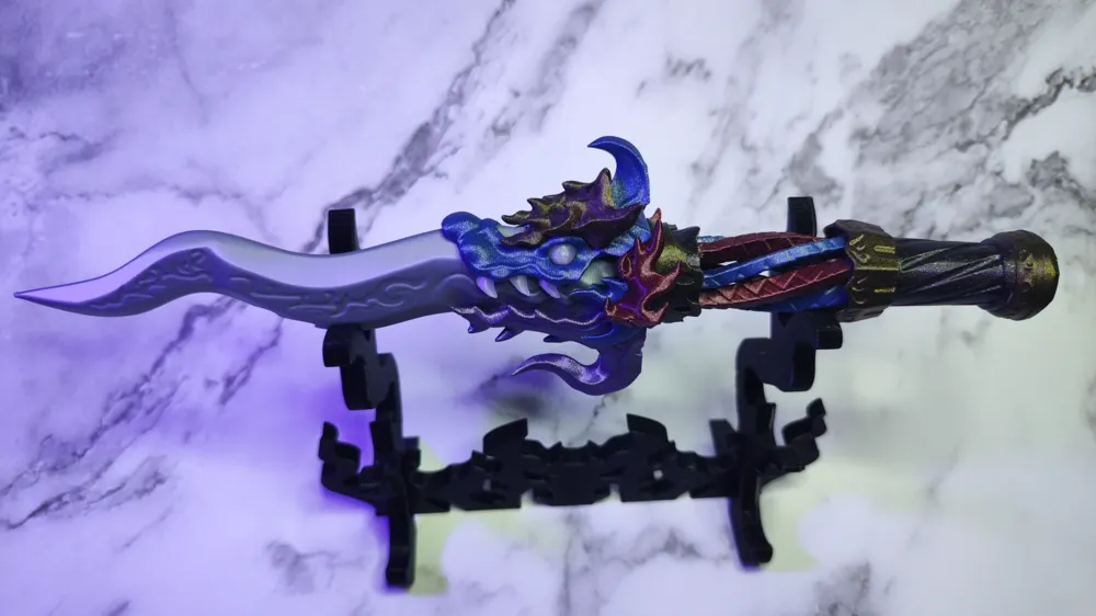 Longfeng 3D Snake Blade Dagger 2nd Generation by 长峰3D CF3D - MakerWorld