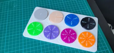 Fractions - Free 3D Print Model - MakerWorld