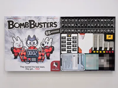 Bomb Busters - UNLOCKED - Organizer Insert by BoardGameMeta MakerWorld ...