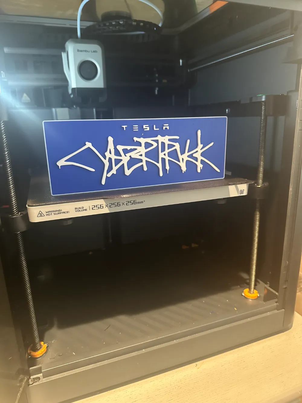 Tesla Cybertruck Logo Wall Art - Free 3D Print Model - MakerWorld